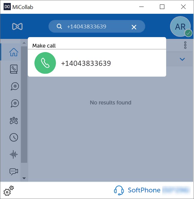 Using Mitel Web Extension